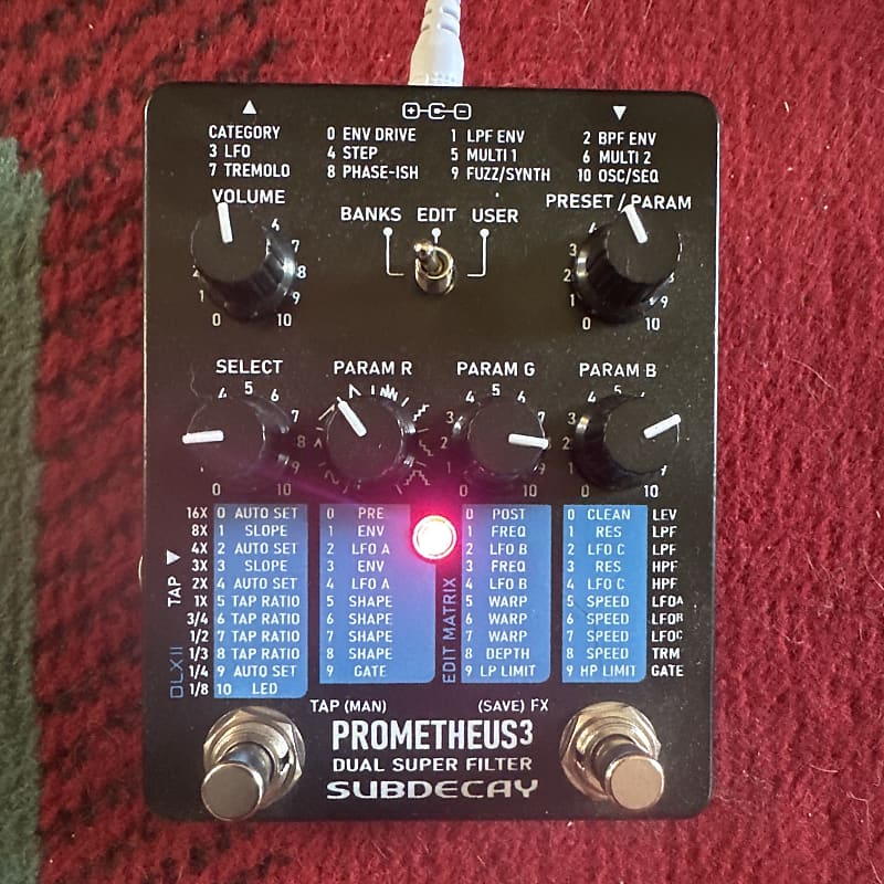 Subdecay Prometheus3 2024 - Black | Reverb