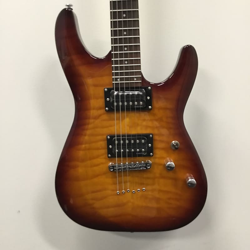 Schecter C-6 Plus Vintage Sunburst | Reverb
