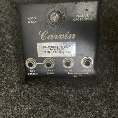 Carvin C-1204 1980’s - Grey | Reverb