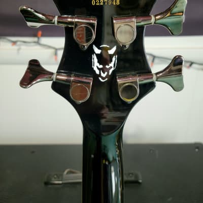 Schecter Devil Tribal Bass Guitar | Reverb