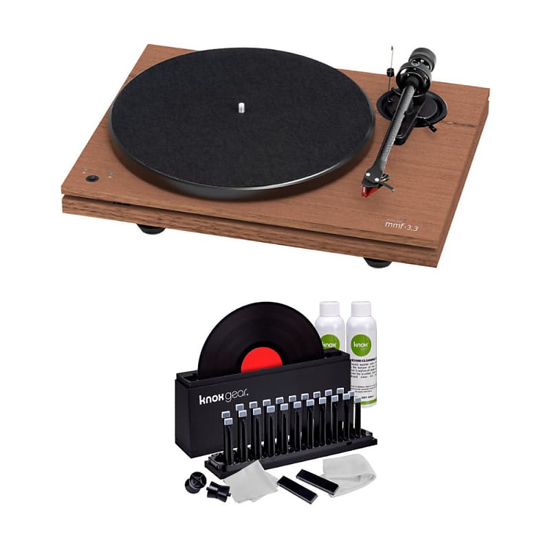 Music Hall MMF-3.3 SE Dual-Plinth Turntable with Ortofon 2M | Reverb