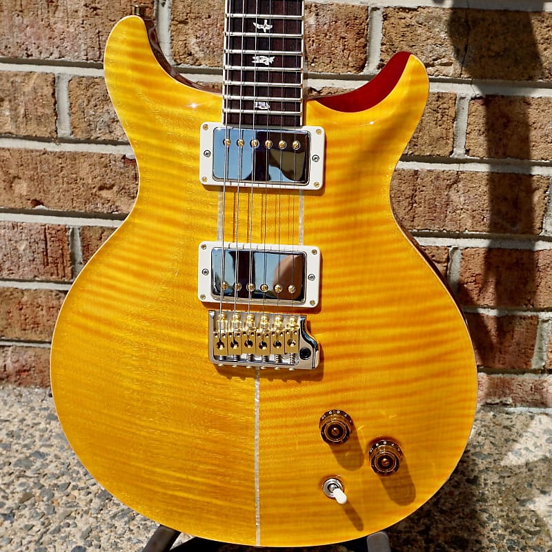 PRS Santana Retro Santana Yellow 10 Top | Reverb