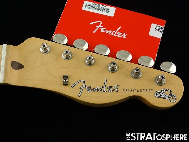 Fender Brad Paisley Road Worn Tele NECK + TUNERS Telecaster | Reverb