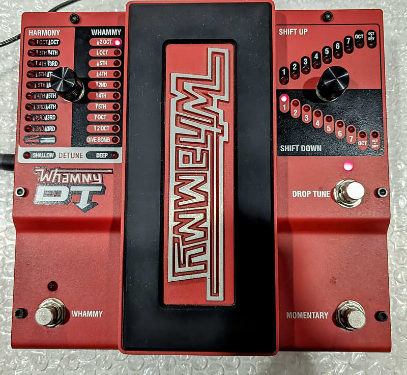 DigiTech Whammy DT Classic Pitch Shift Pedal 2010s - Red | Reverb