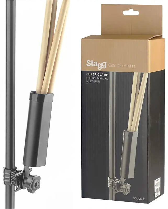 Stagg Drum Stick Holder with Clamp | Reverb UK