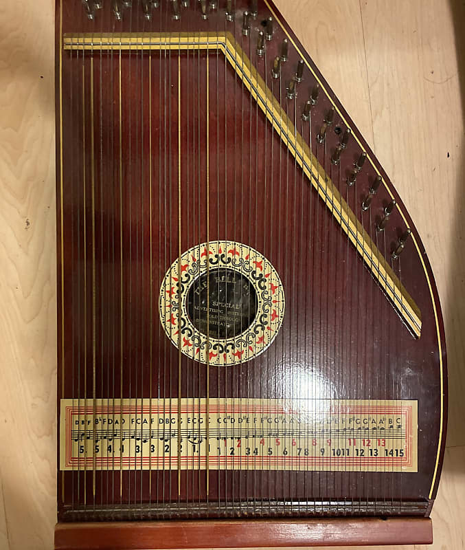 The Bell Harp Co. Bell Harp / Lap Harp 1900’s Mahogany | Reverb