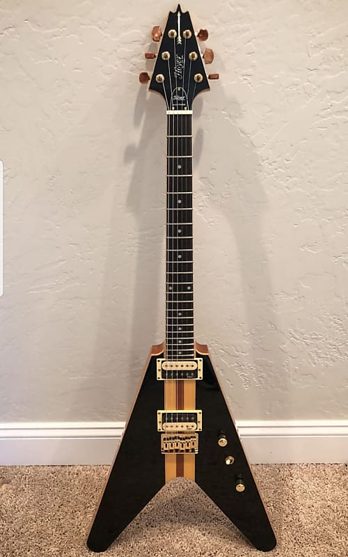 Hoyer Arrow Prestige Neck Through Flying V | Reverb