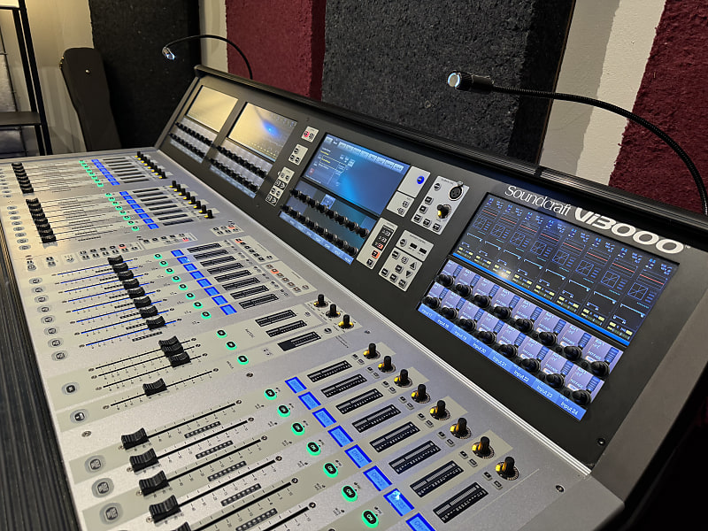 Soundcraft Vi3000 Surface, Stage Box, and DigiGrid MGO | Reverb