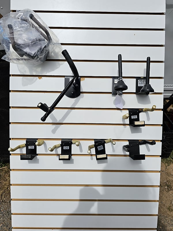 Ingles Slat Wall Instrument Display Hangers - trumpet, sax, | Reverb