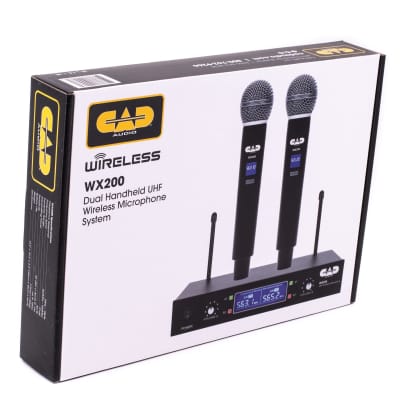 CAD WX200 Wireless Dual Handheld Microphone System | Reverb