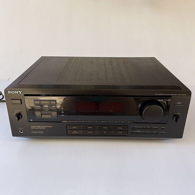 SONY STR-DE605 100 Watts /ch 5.1 Home Re SONY STR-DE605 100 | Reverb