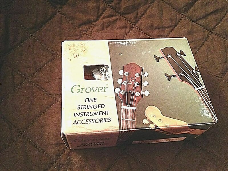 Grover,Genuine USA 205C 3x3 Per-Side Mini Tuners Chrome/New | Reverb