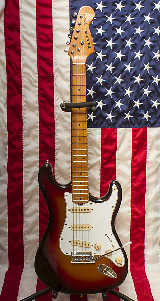 Vintage Musima Lead Star 1980' 3 Tone Sunburst DDR Fender | Reverb