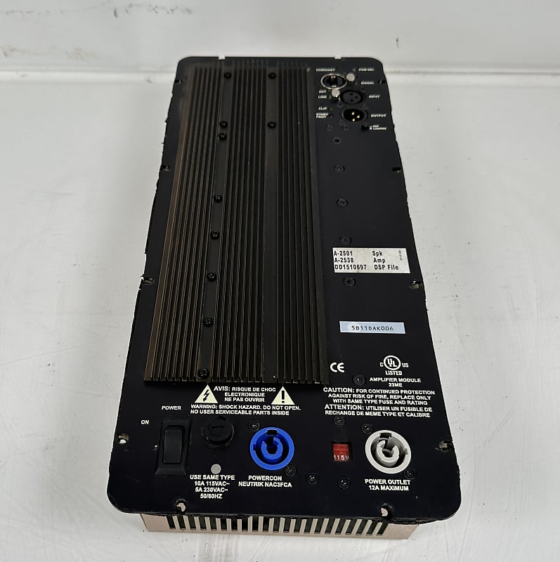 SpeakerPower SP2 SP2-500-500 2 Channel Powered Amplifier | Reverb UK