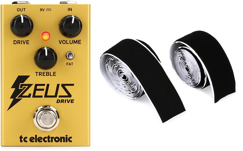 TC Electronic Zeus Drive Overdrive Pedal Bundle with | Reverb