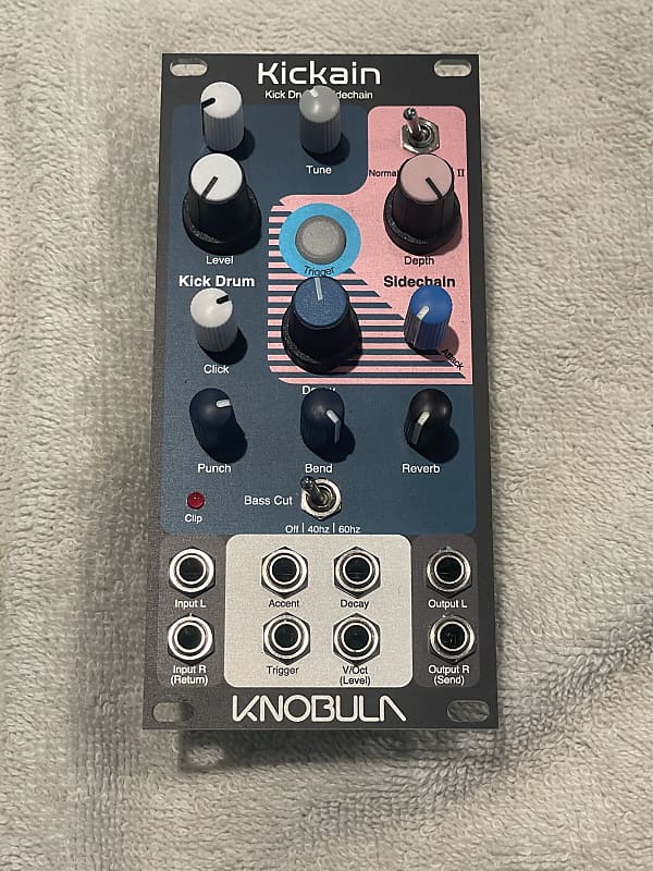 Knobula Kickain Kick Drum & Sidechain Eurorack Module 2022 - | Reverb