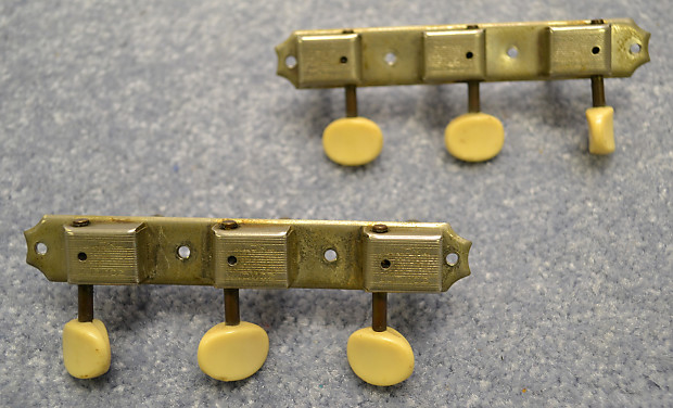 1962-1968 Gibson Slot Head Double Line Tuning Machines | Reverb