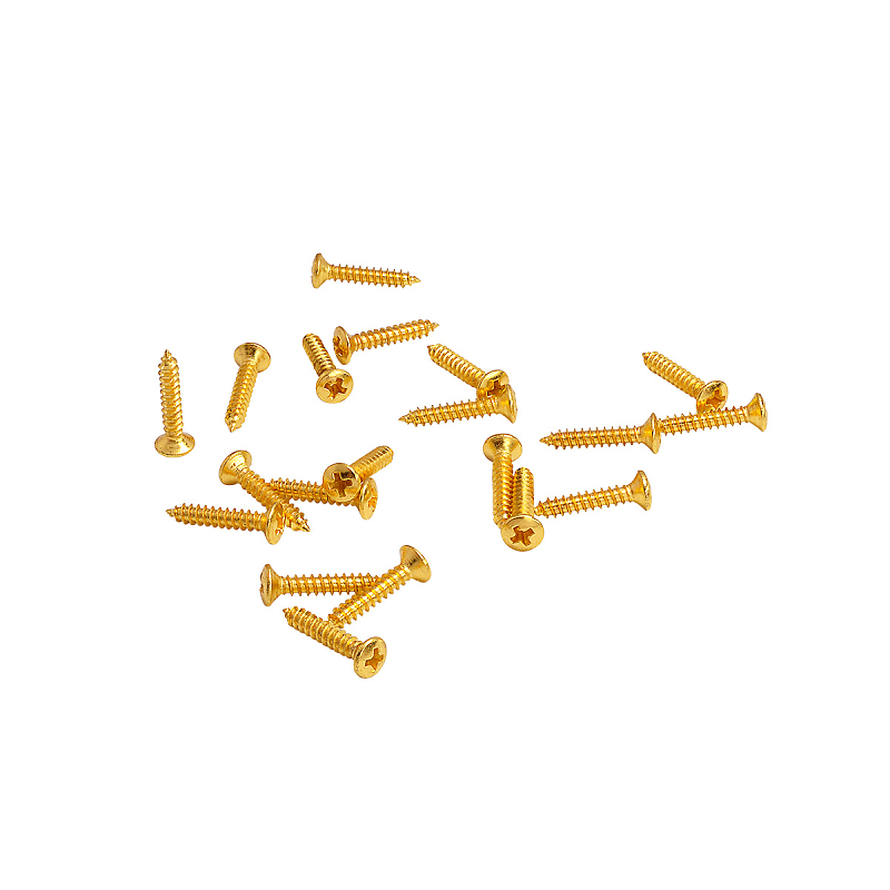 Brio String Tree Guide Mounting Screws Pack of 20 Gold | Reverb