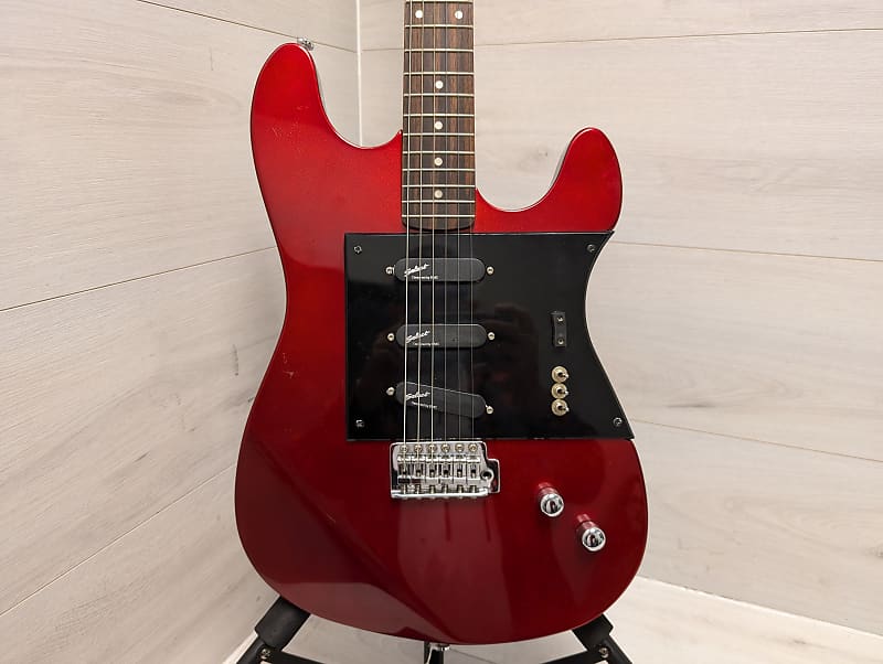 Ramtrak RGB-ST 90s - Red Electric Guitar w/ Removable Pickups | Reverb