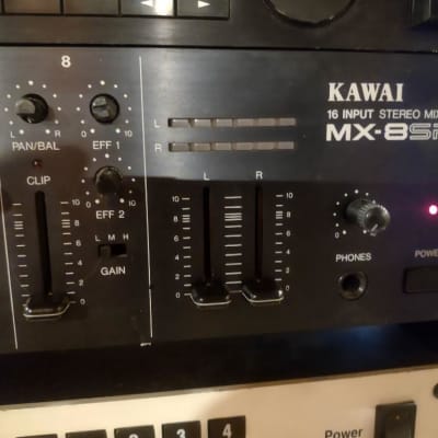 Kawai MX-8SR 80s - Black Rack Line Keyboard Mixer | Reverb