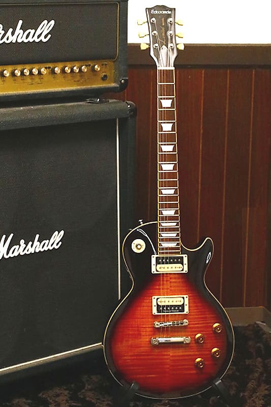 ESP Edwards '50s thicher neck E-LP-85SD Sunburs Duncan pickup | Reverb