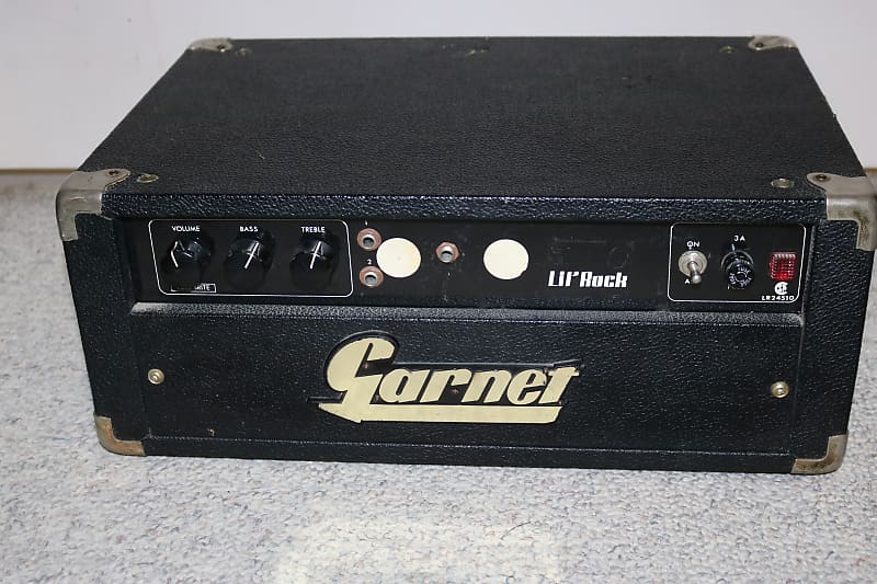 Vintage 1970s Garnet Lil' Rock Tube Amp Guitar Head | Reverb