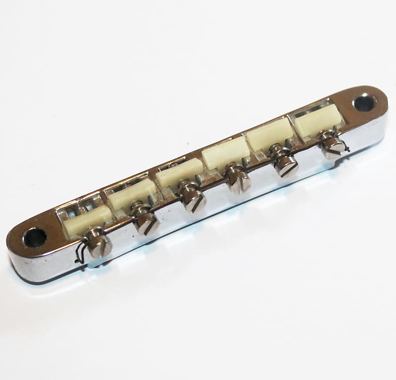 1960's Gibson Chrome Patent Number Bridge ABR-1 NOS | Reverb Australia