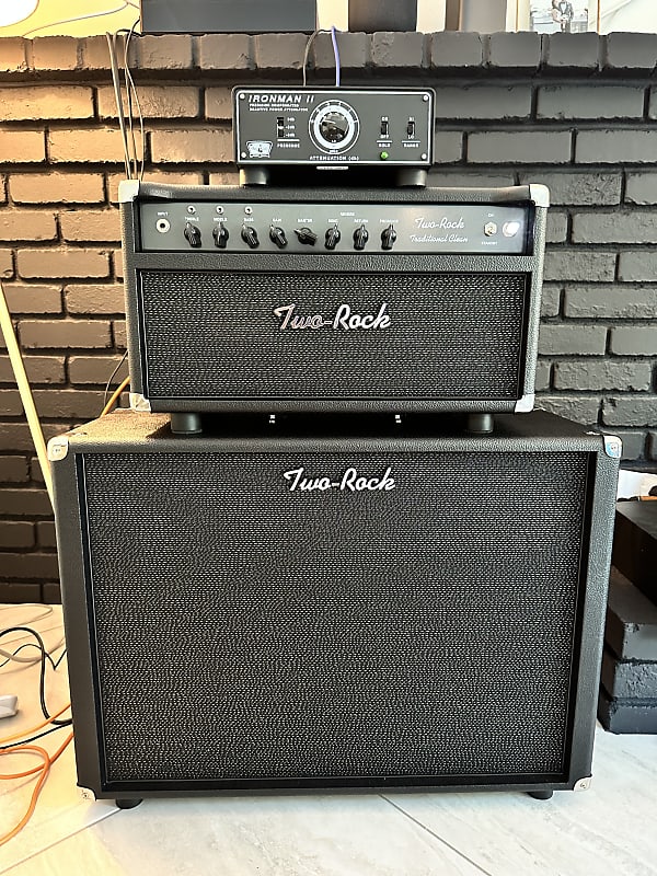Two Rock Traditional Clean 100/50 Head and Matching | Reverb