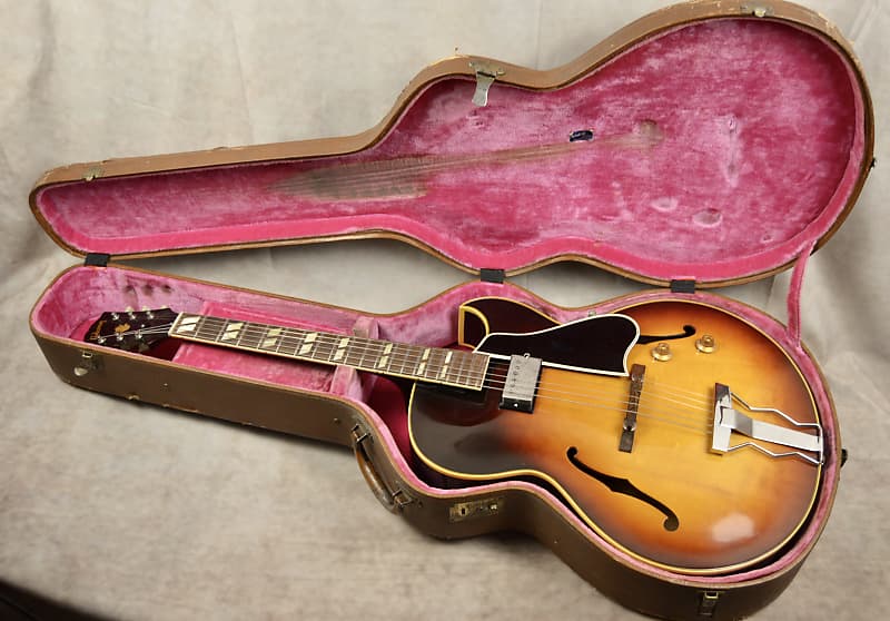 Vintage 1959 Gibson ES-175 Original Sunburst Finish, Single | Reverb