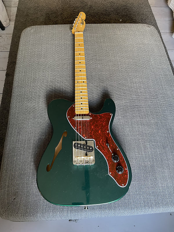 MK Guitars Thinline Telecaster 1969 2020 Nitro Sherwood Green | Reverb
