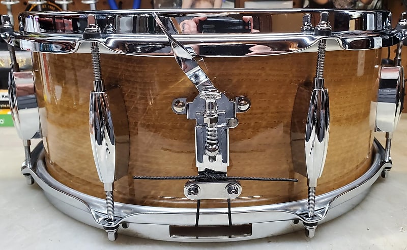 Custom 6”x14” Steam Bent Single Ply Snare Drum 2024 - White | Reverb