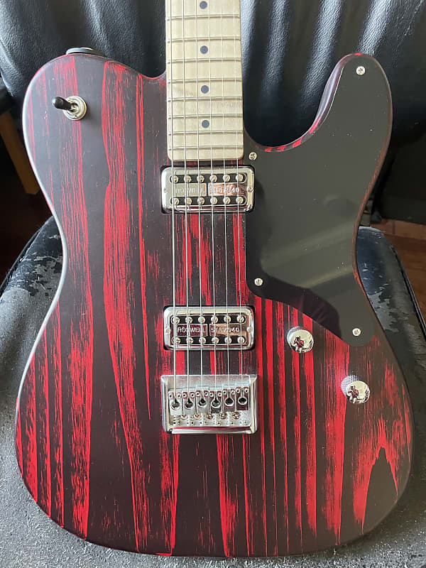 Harley benton TE-90FLT Red Blast 2021 Red | Reverb