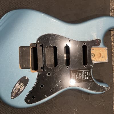 Fender Floyd Rose Stratocaster Body 2022 - Tidepool | Reverb