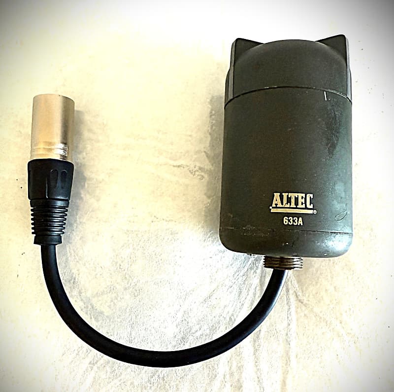 Vintage 1940's Altec 633A "Saltshaker" Dynamic Microphone | Reverb