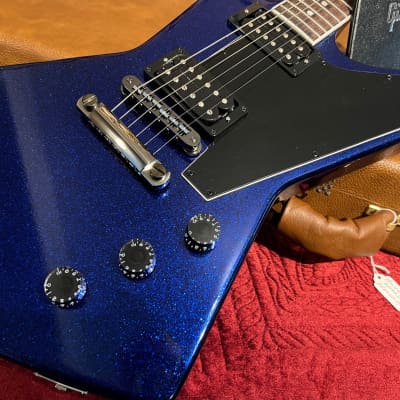 Gibson Mod™ Collection // 70s Explorer 2021 - Royal Blueberry | Reverb