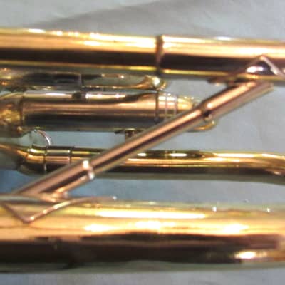 Holton Model 28 1950 Pro Cornet - Delacquered polished brass | Reverb