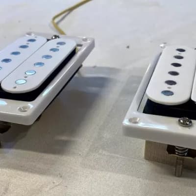 KRAMER PACER CLASSIC WHITE BRIDGE & NECK HUMBUCKER PAIR w/ | Reverb
