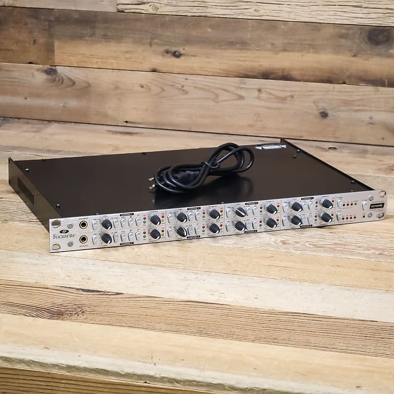 Focusrite OctoPre Platinum Dynamic 8-Channel Mic Preamp | Reverb