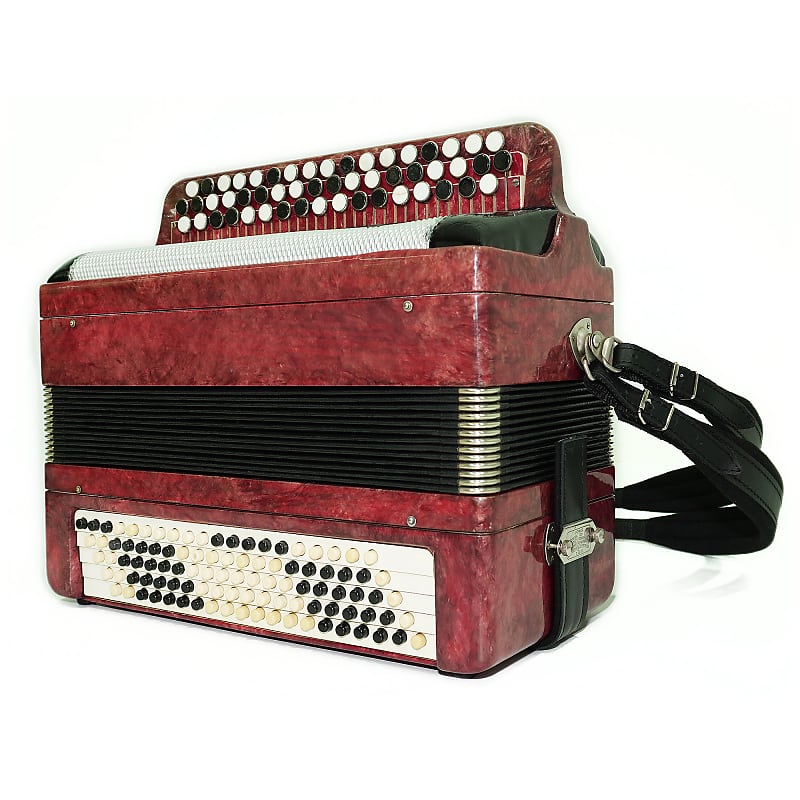 Tulskiy Russian Bayan Tula Chromatic Button Accordion Reverb