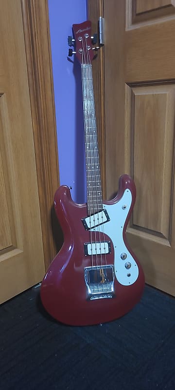 Zen Morales Mosrite copy 1968 - Red | Reverb