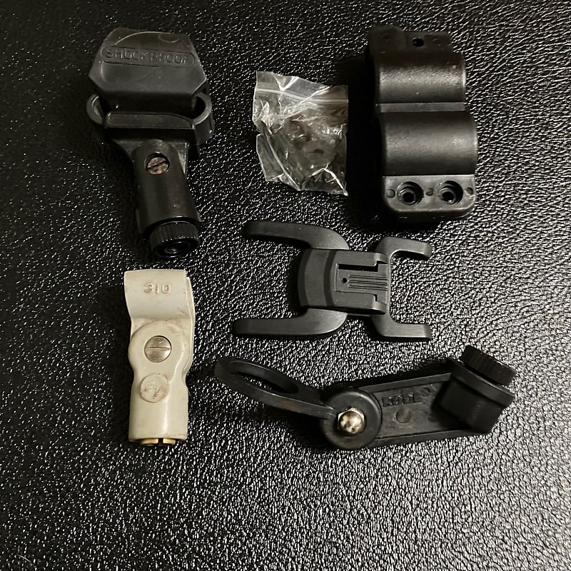Electro-Voice Lot of Mixed Microphone Clips EV Rode Shock | Reverb