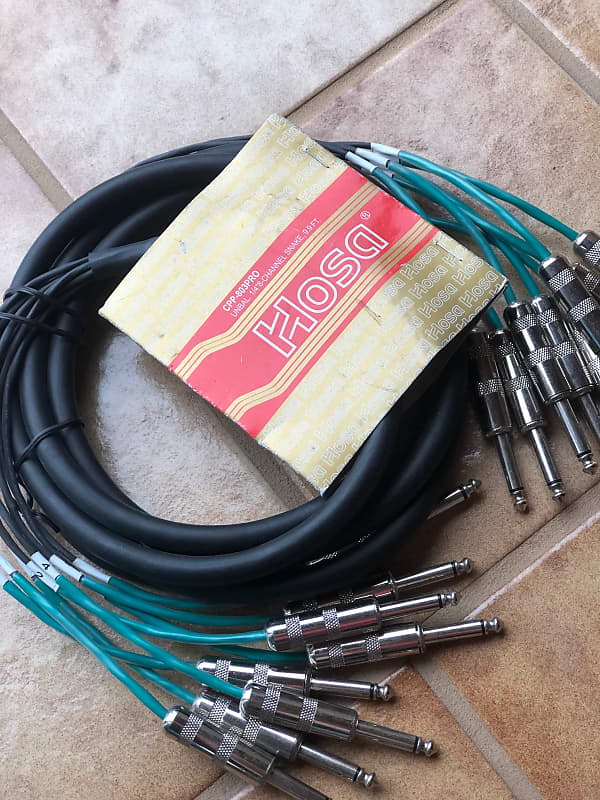 Hosa CPP-803PRO Unbalanced 1/4" 8-Channel Snake 9.9 FT | Reverb