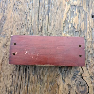 Duplex Wood Block and Mount 1950s | Reverb