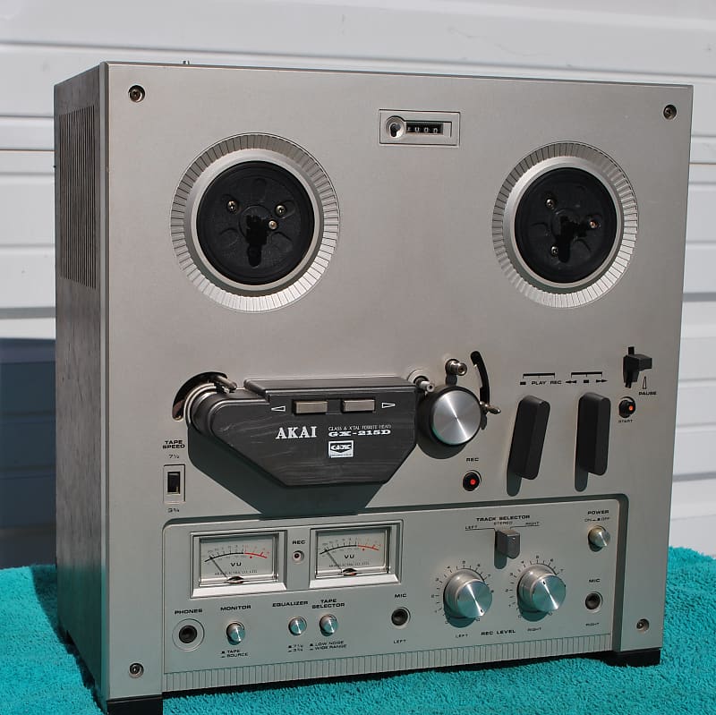AKAI GX-215D 4-Track Reel to Reel Tape Deck Recorder VIDEO | Reverb