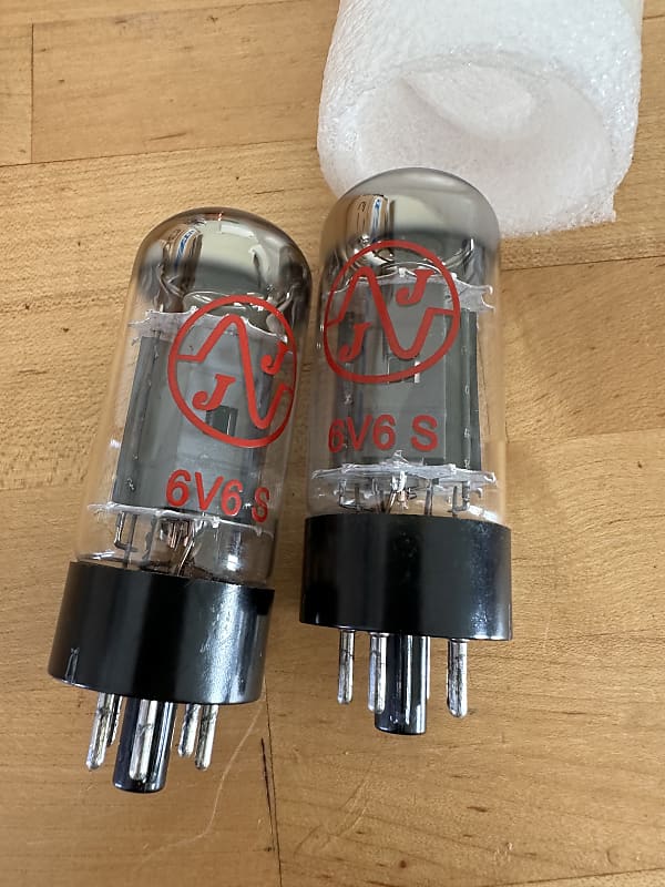 JJ Electronic 6V6 S Matched Pair mid-2000s | Reverb