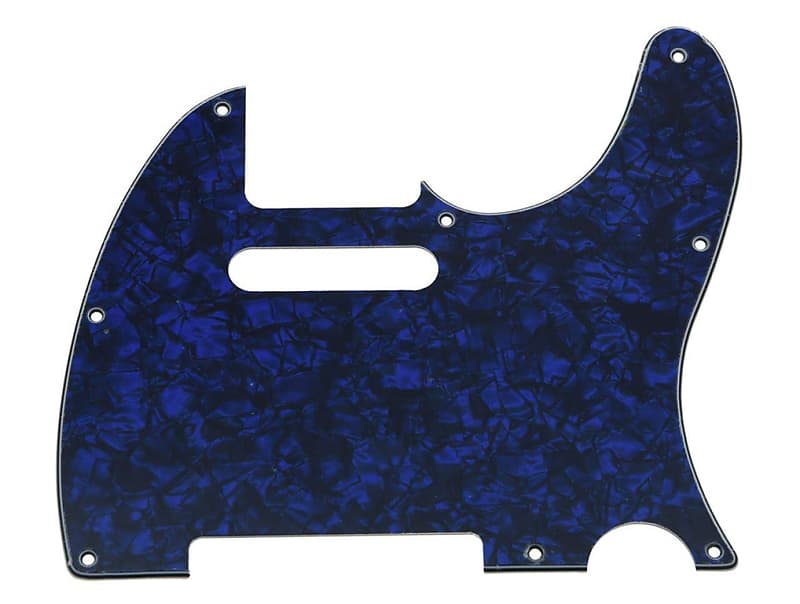 *NEW Blue Pearloid Telecaster PICKGUARD for Fender USA | Reverb
