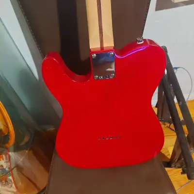 Fender Telecaster Custom Body Paint 2000s Red Sparkle | Reverb