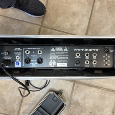 SWR Workingpro 700 Amp w SKB Rack Case | Reverb