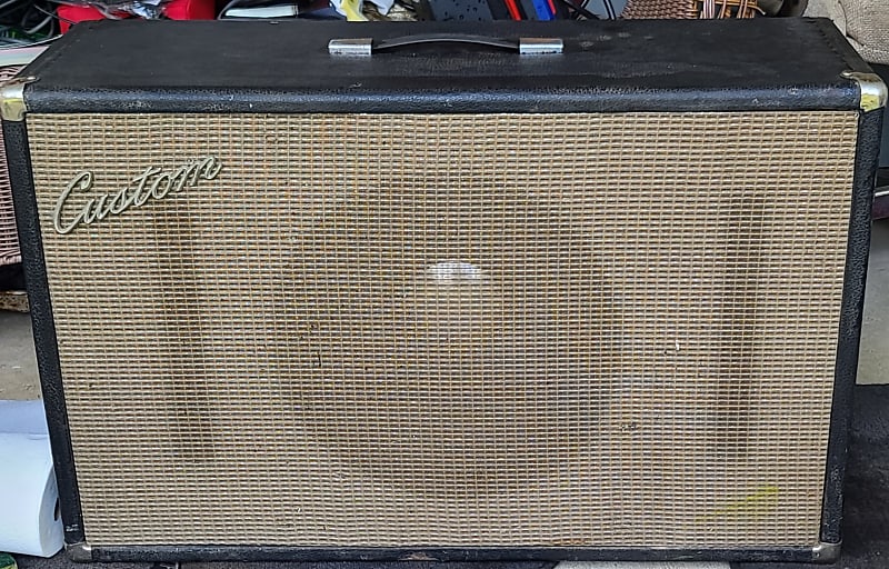 True vision Guitar Cabinet 1960's Black | Reverb