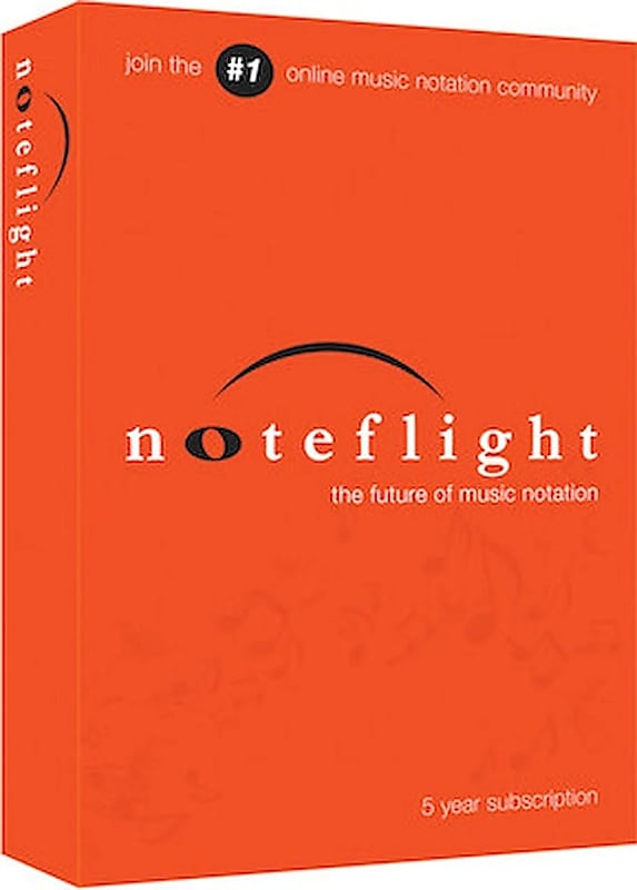 Noteflight - 5-Year Subscription (Retail Box) | Reverb